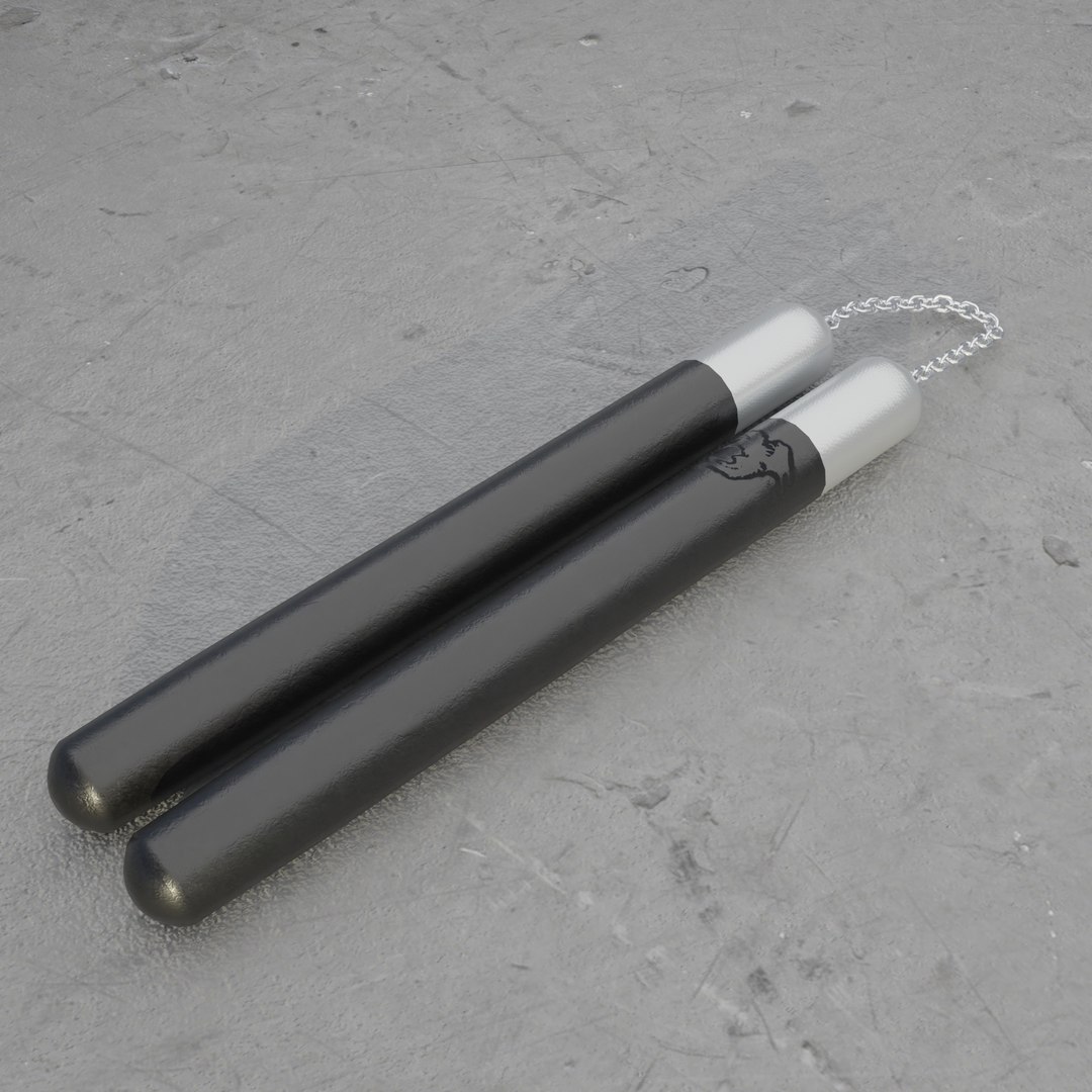 3D Nunchucks - TurboSquid 1815745