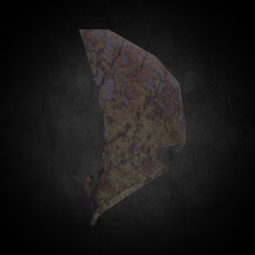 3D Low Poly Leaf 028 - TurboSquid 1852157