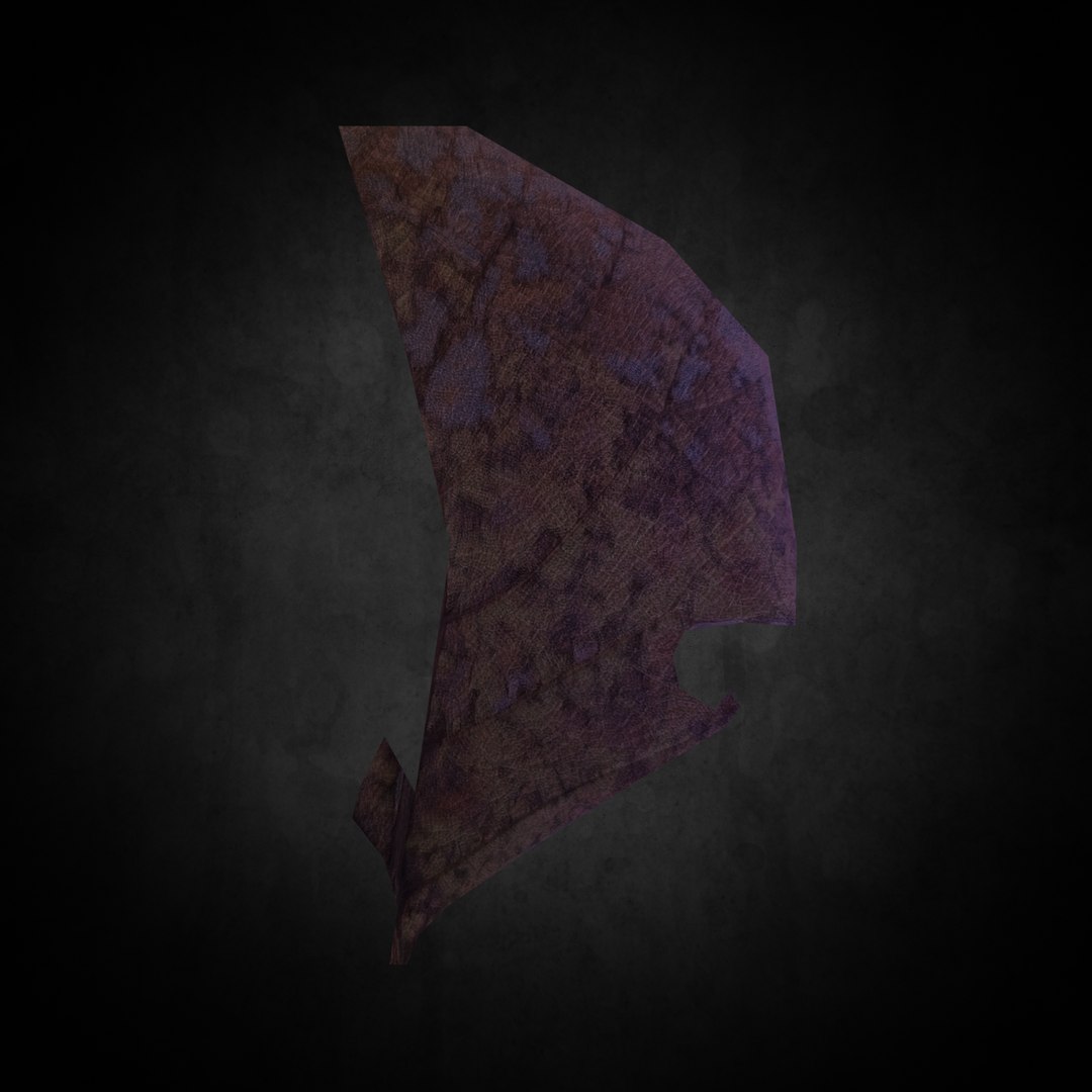 3D Low Poly Leaf 028 - TurboSquid 1852157
