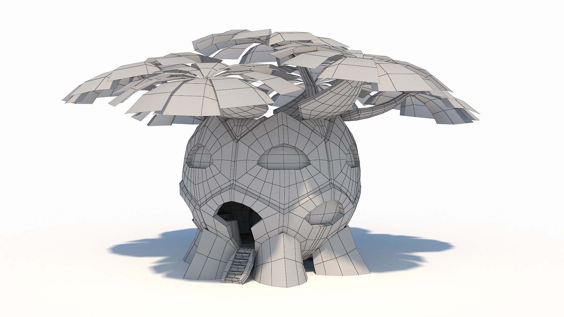 Round House 3D Model - TurboSquid 1837081