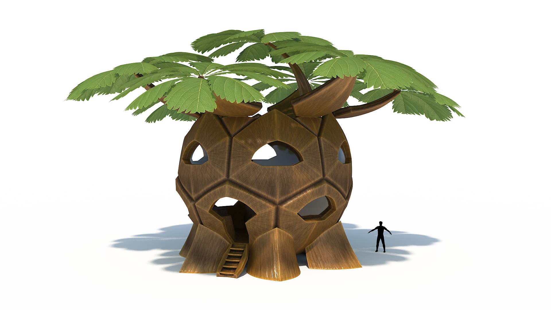 Round house 3D model - TurboSquid 1837081