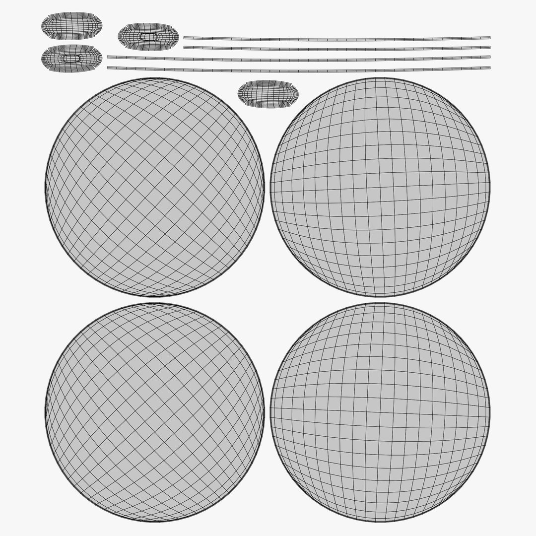 Glasses Round 3D Model - TurboSquid 1949181