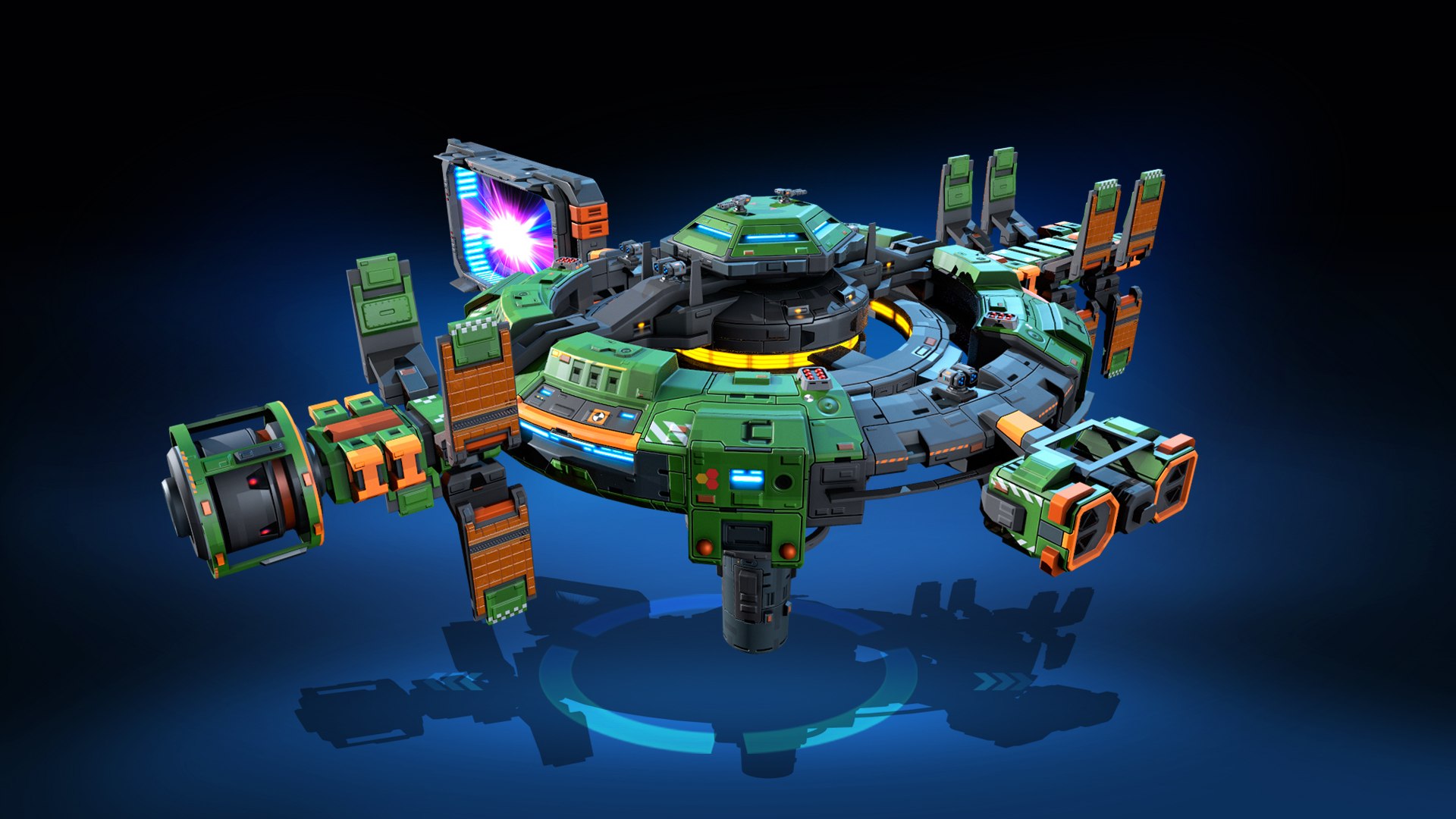 RTS - Space Games - Modular Station 3D Model - TurboSquid 1723445