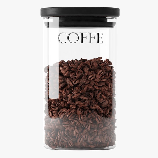 jar coffee 3d max