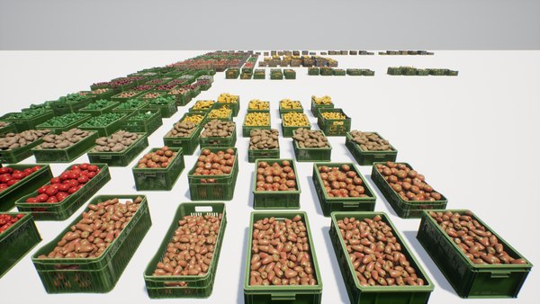 3D Vegetables and Props Unreal Asset - TurboSquid 1900654