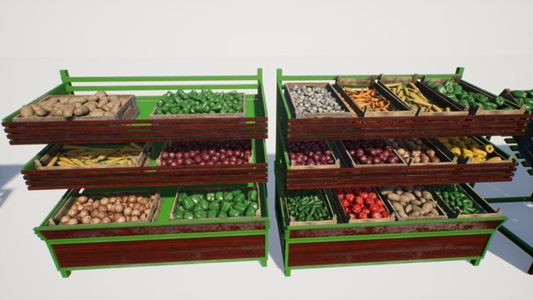 3D Vegetables and Props Unreal Asset - TurboSquid 1900654