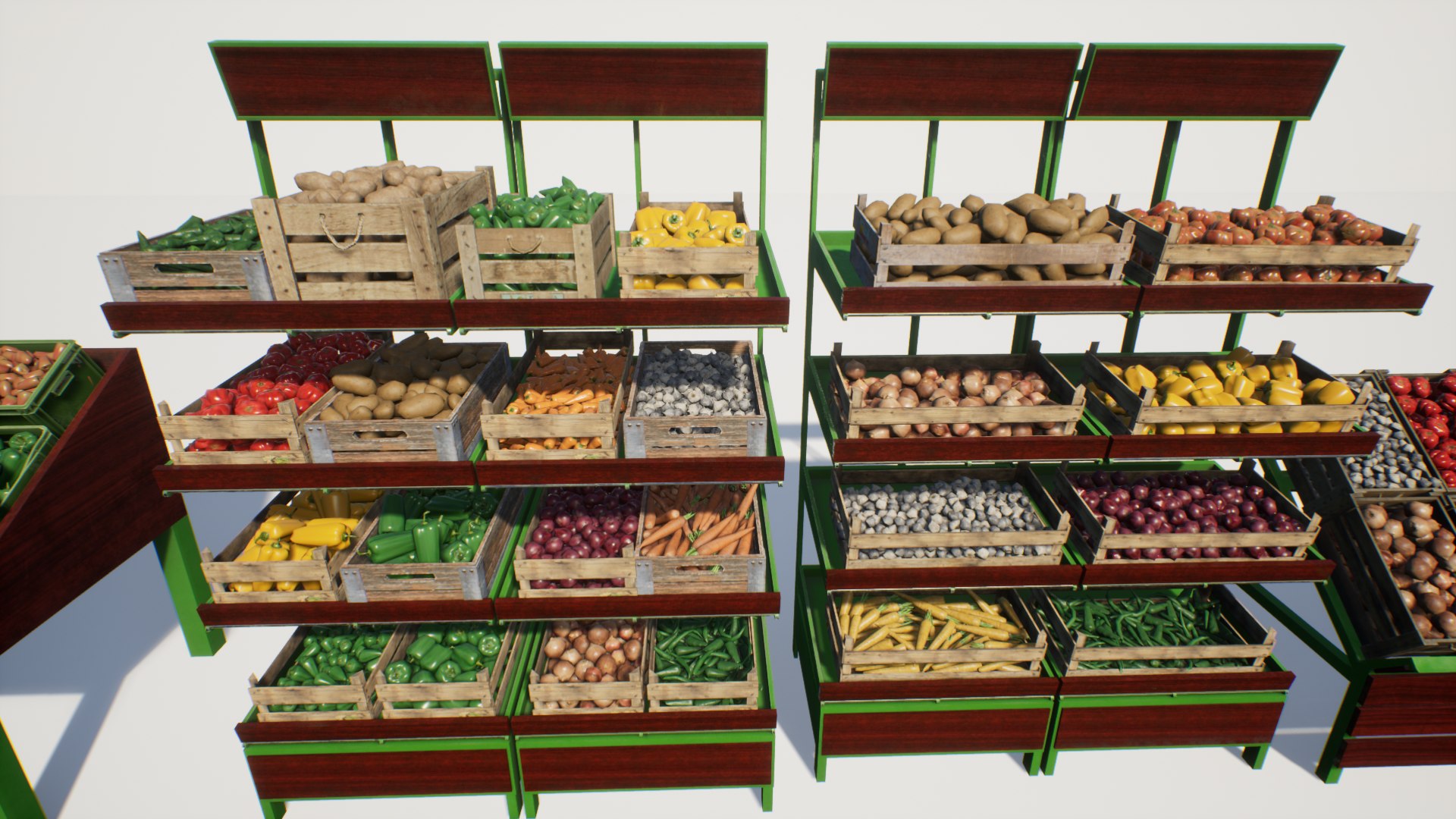 3D Vegetables and Props Unreal Asset - TurboSquid 1900654