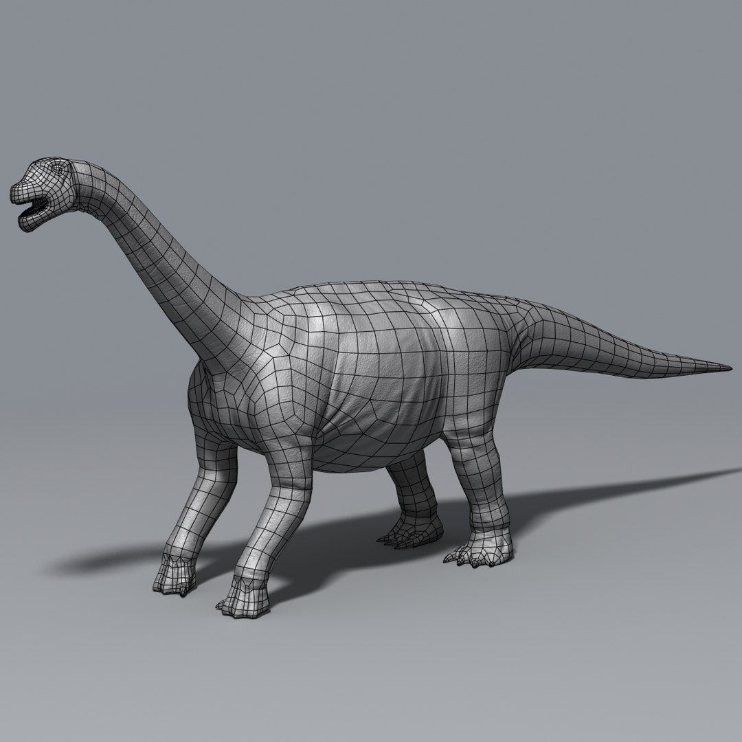 3ds Max Camarasaurus Dinosaur