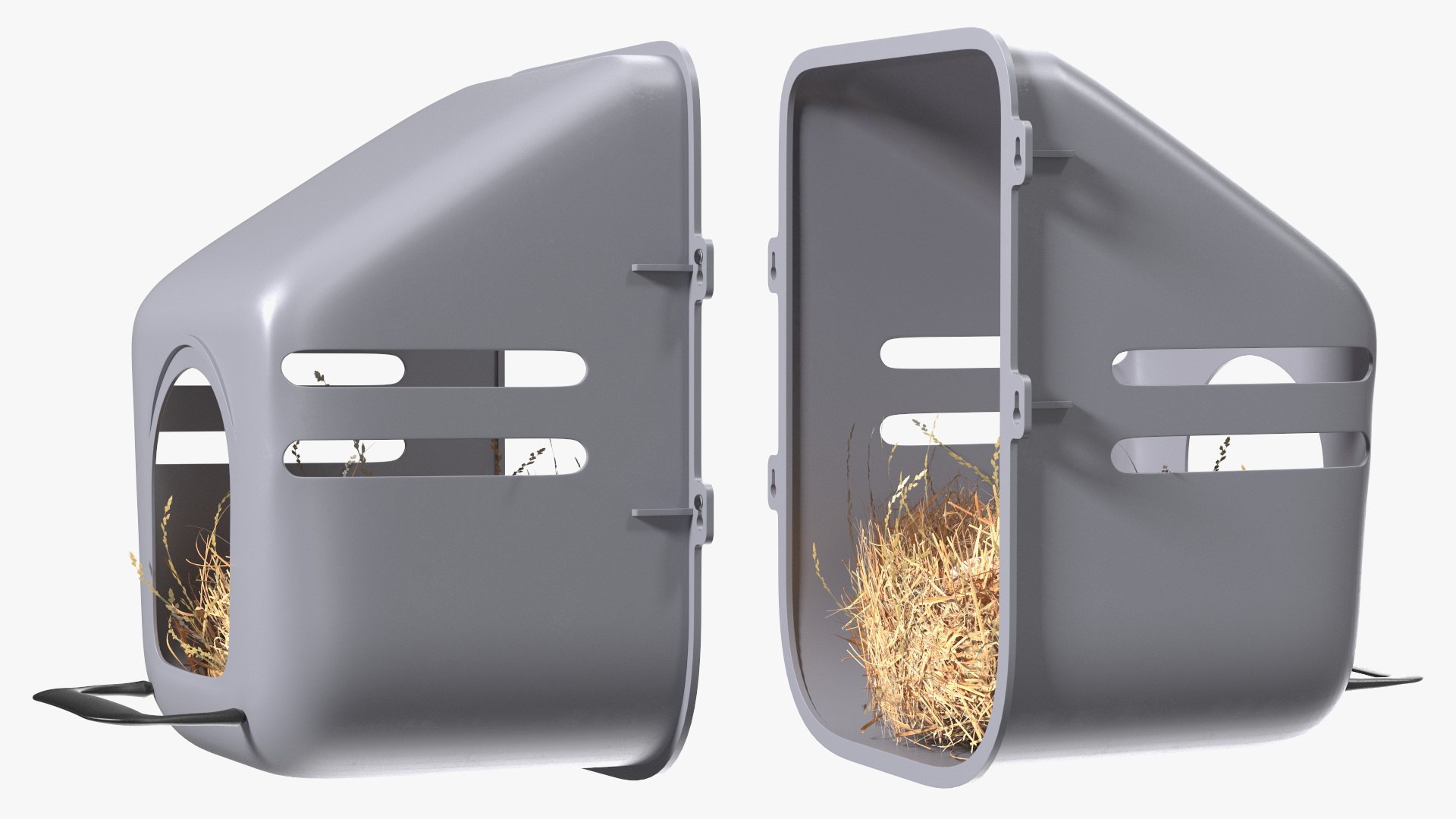 3D Wall Mount Nesting Nest Box with Chicken Eggs - TurboSquid 2113681