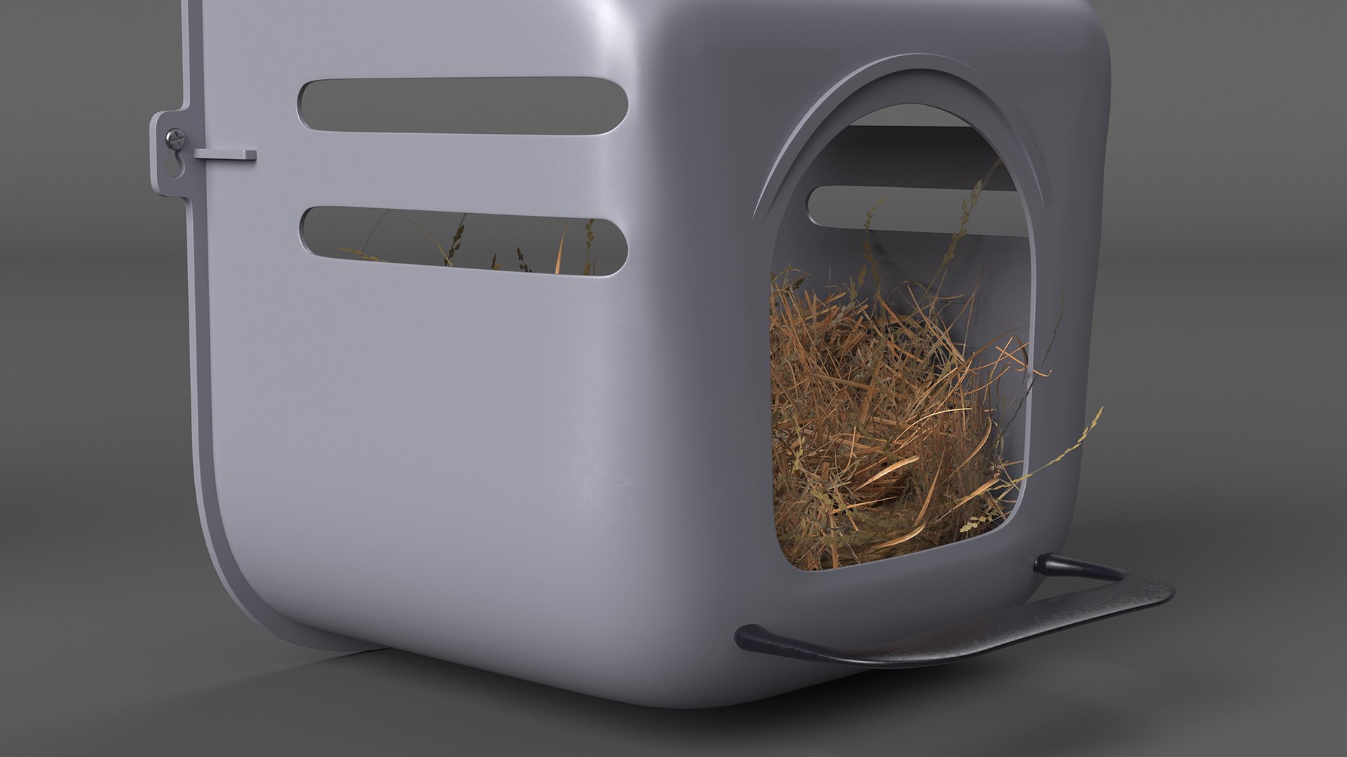 3D Wall Mount Nesting Nest Box with Chicken Eggs - TurboSquid 2113681