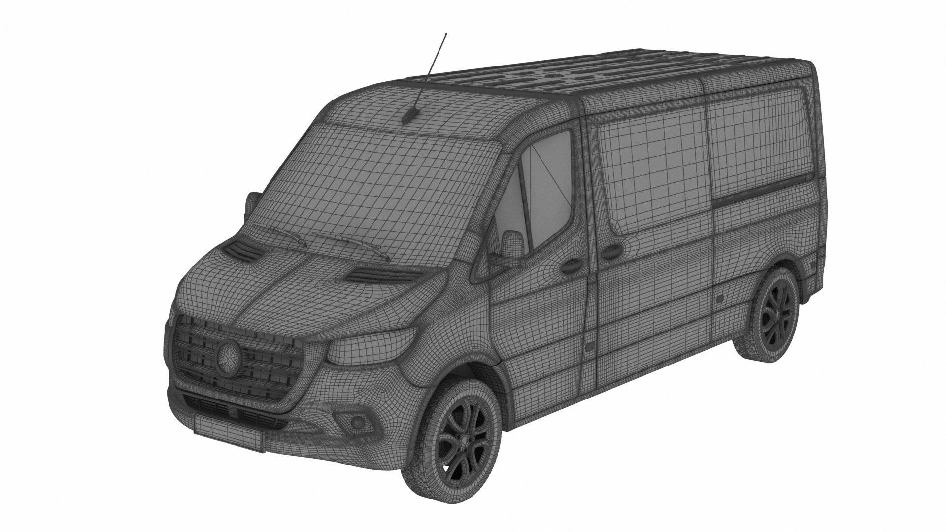Realistic Mercedes Sprinter Fwd 3D - TurboSquid 1613963