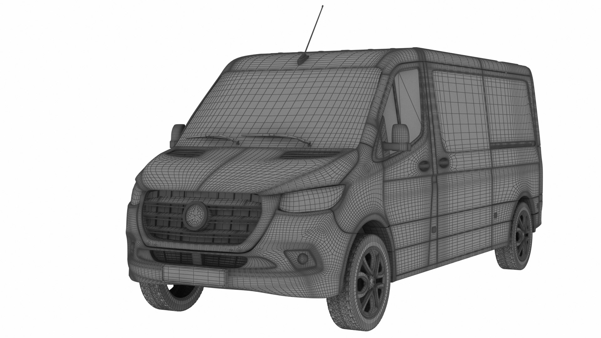 Realistic Mercedes Sprinter Fwd 3D - TurboSquid 1613963
