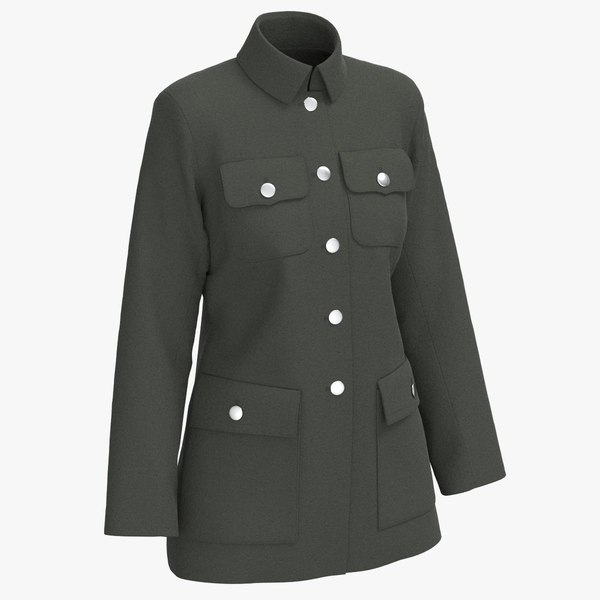 3D Mao Jacket model - TurboSquid 1979687