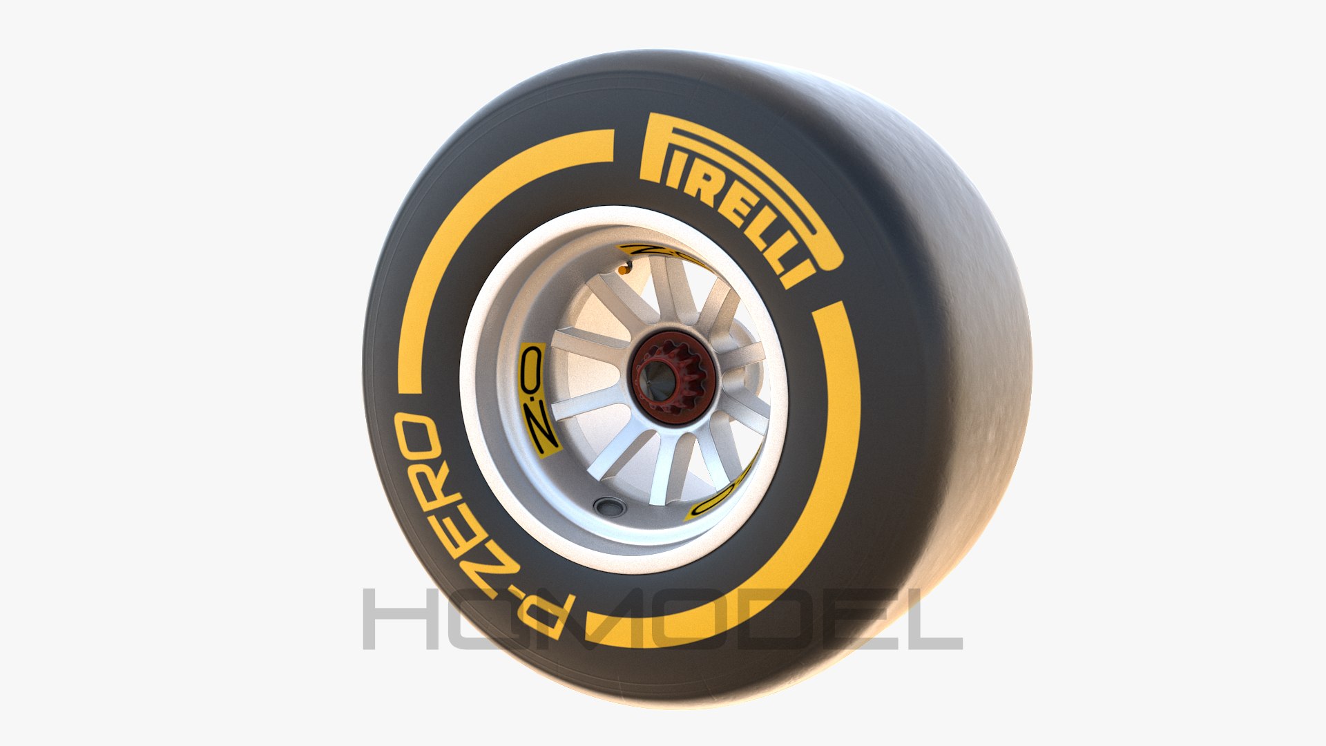 3d Model F1 Tire