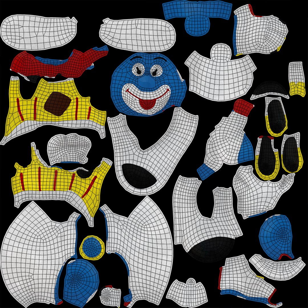 Smurf Clown 3D model - TurboSquid 2176177