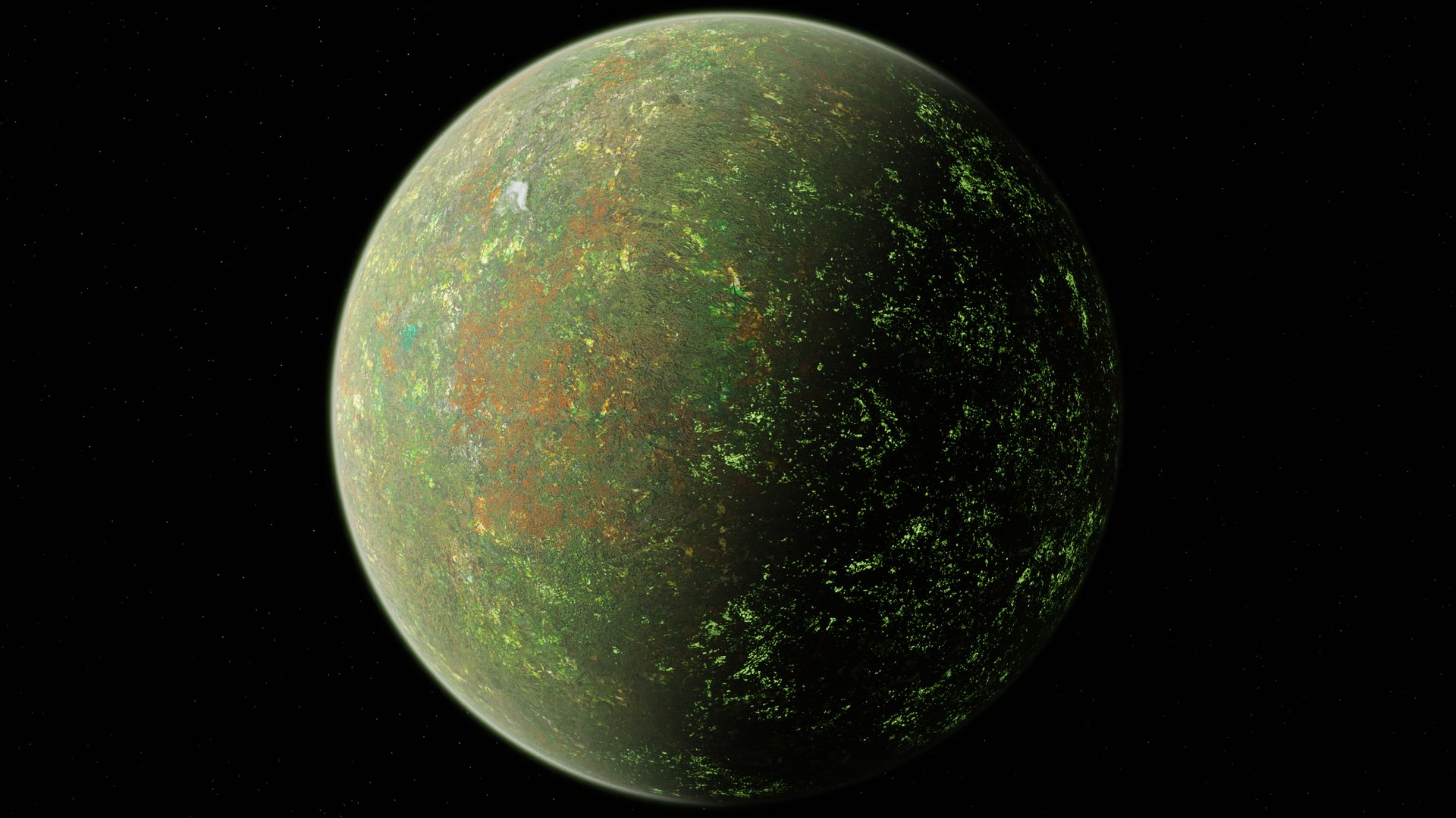 3D 8K Alien Radioactive Planet 2 - TurboSquid 1930973