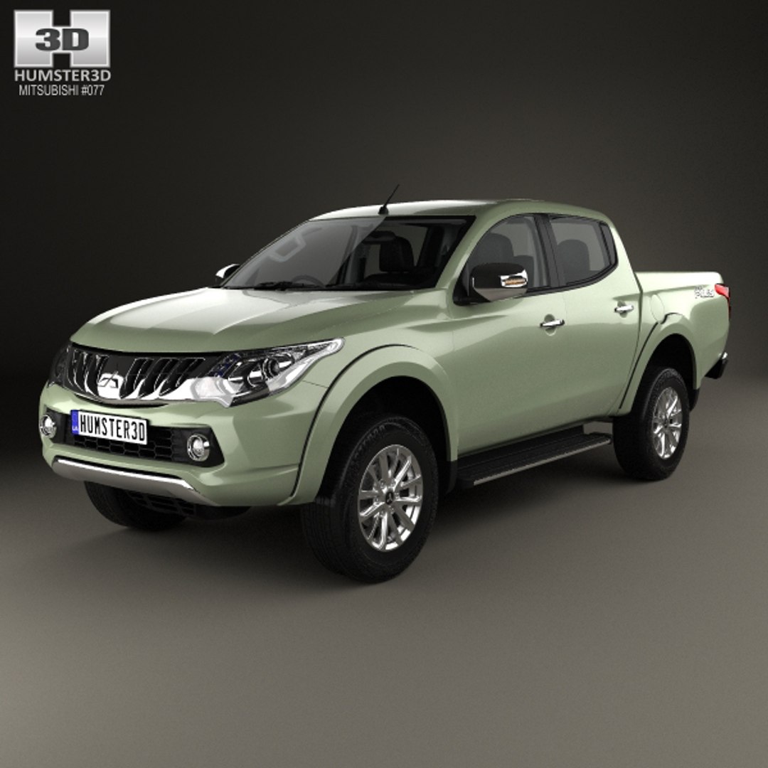 Mitsubishi Triton Double Model - TurboSquid 1251941