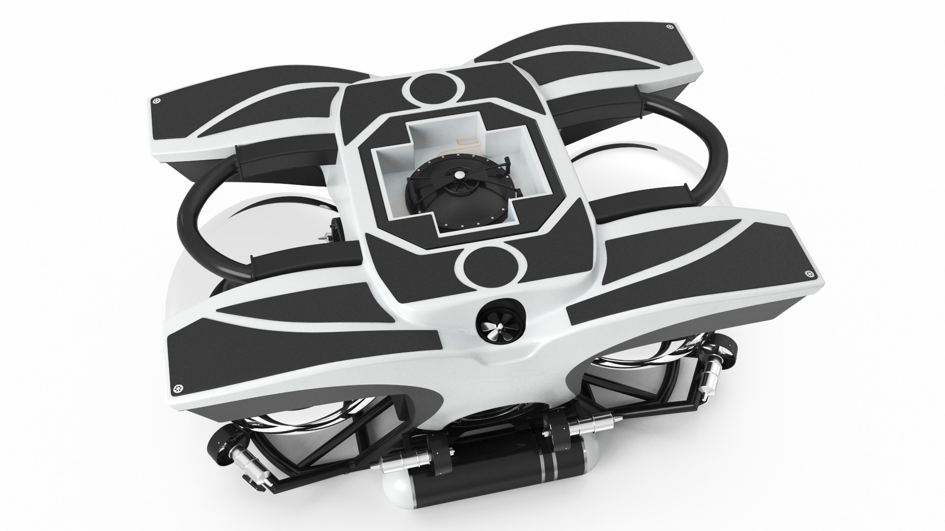 3D Tourist Deep Sea Submarine Model - TurboSquid 2256153