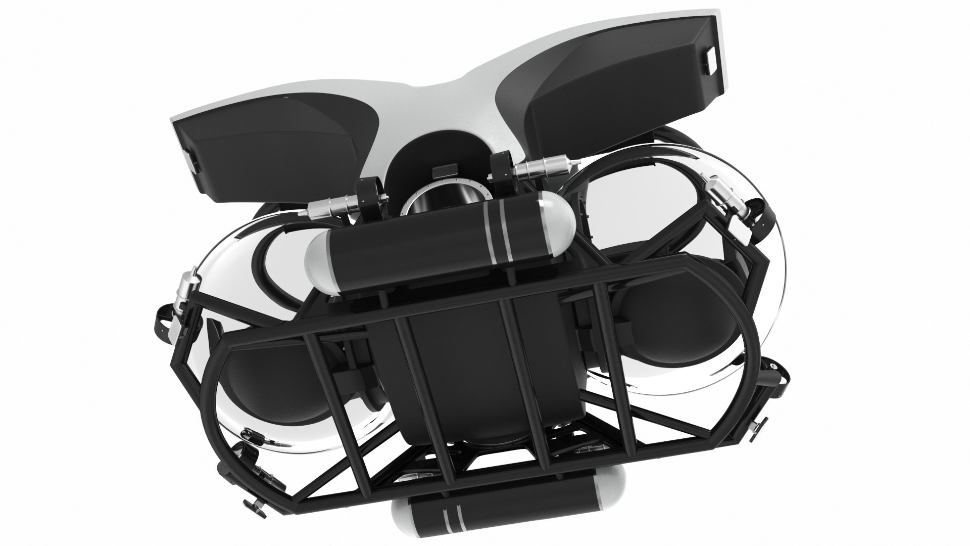 3D Tourist Deep Sea Submarine Model - TurboSquid 2256153