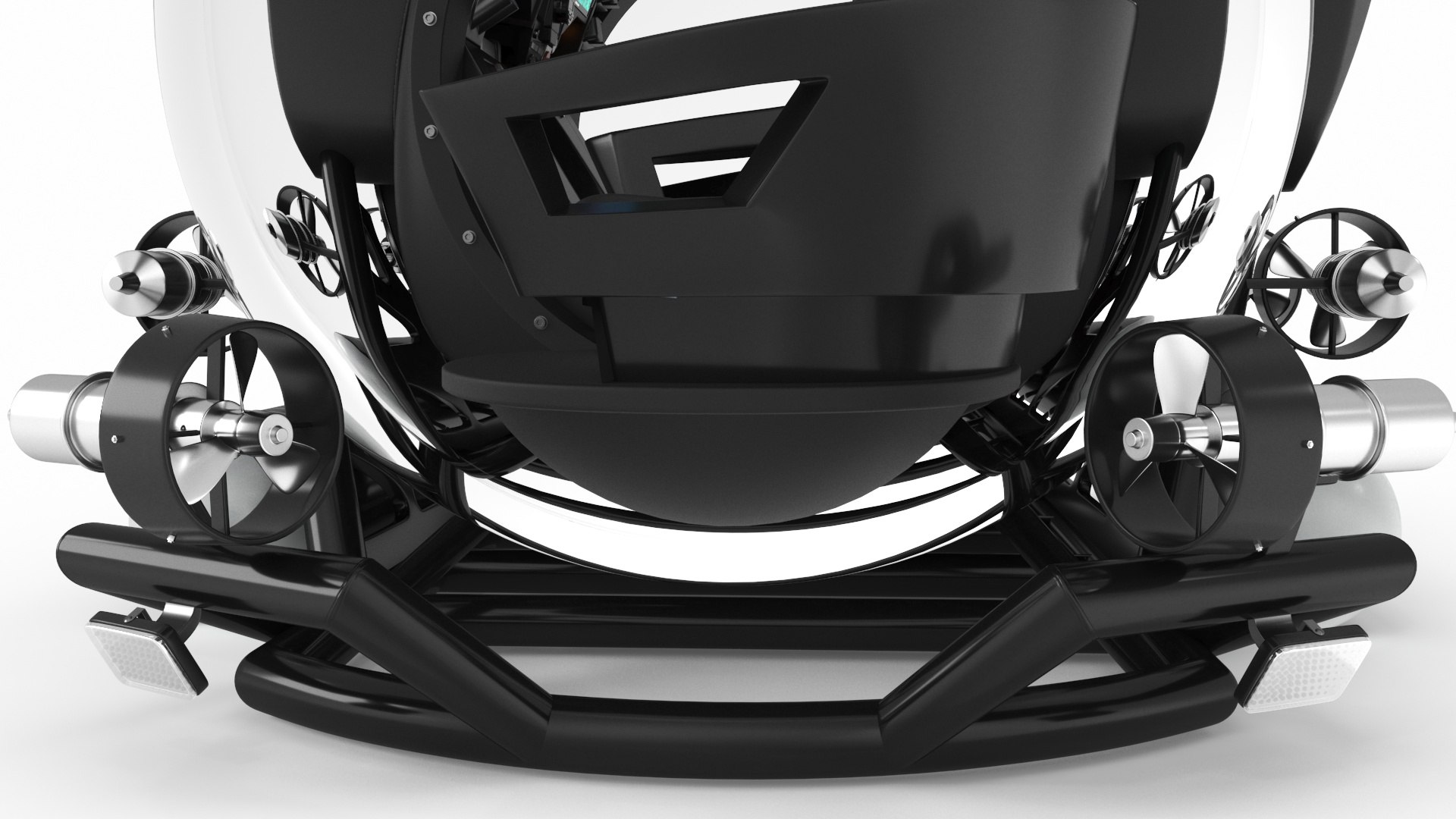 3D Tourist Deep Sea Submarine Model - TurboSquid 2256153