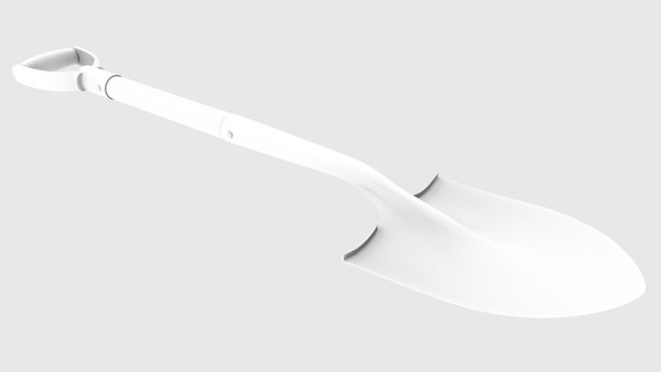 3d spade shovel