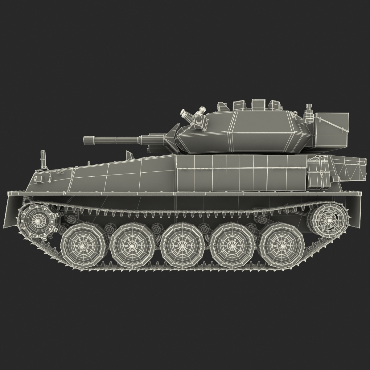 3d fv101 scorpion british tank model