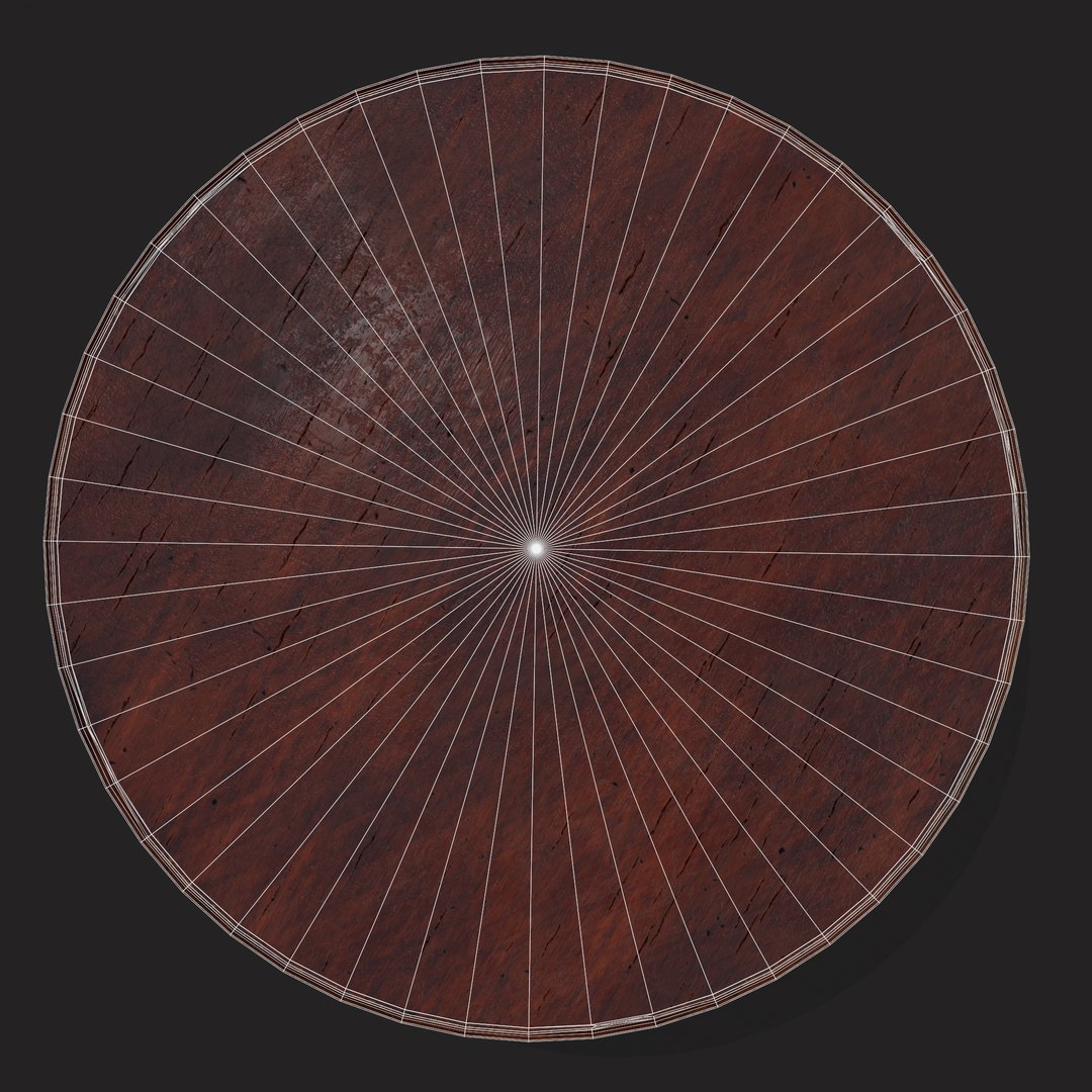 Rustic Elegant Medieval Round Table 3D - TurboSquid 1908855