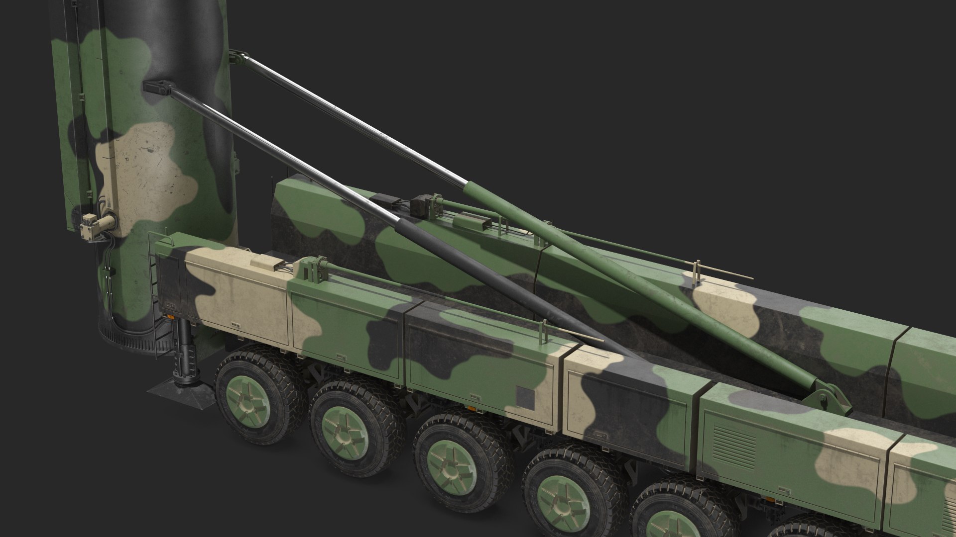 Icbm launch vehicle generic 3D model - TurboSquid 1521093