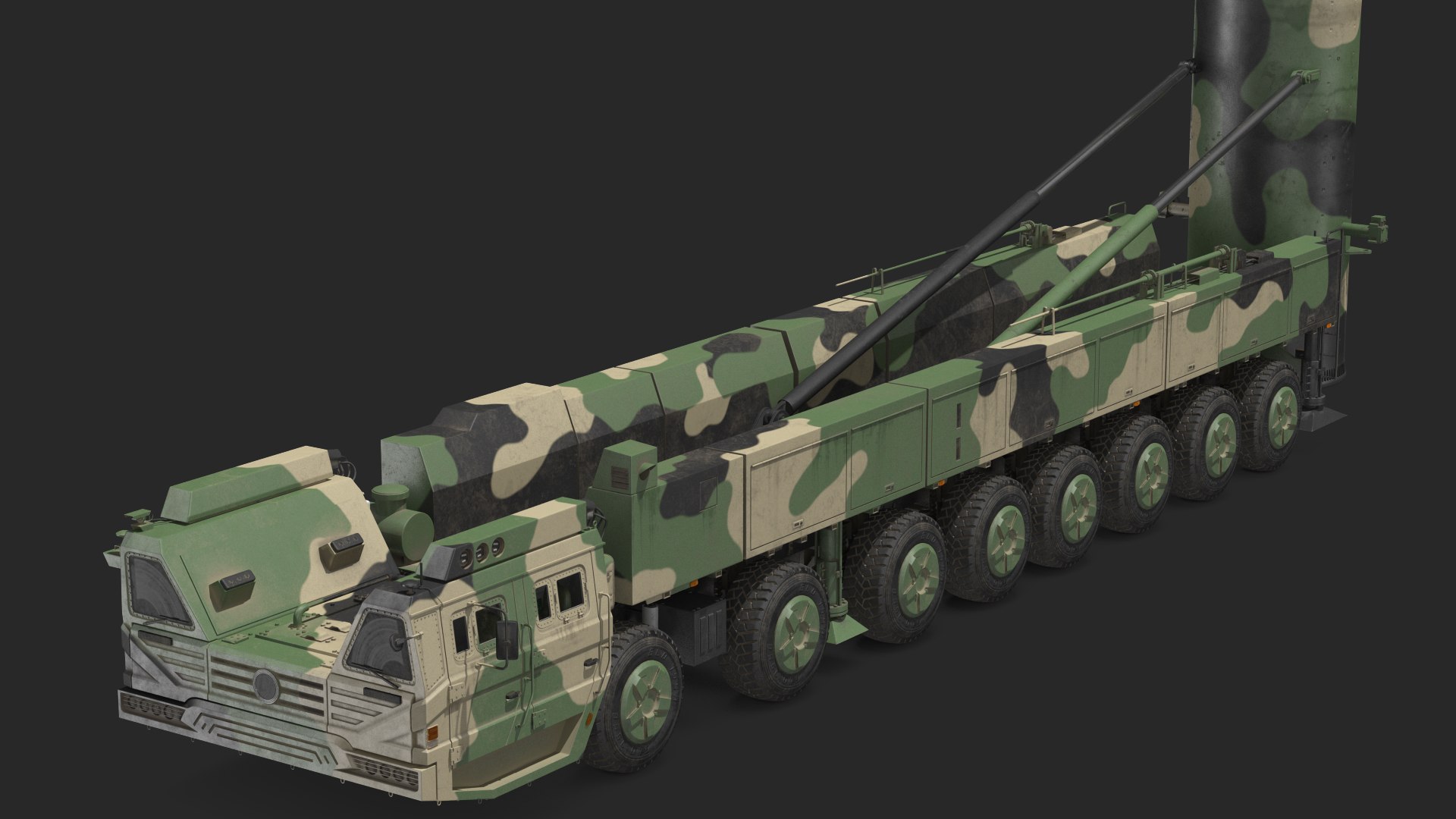 Icbm launch vehicle generic 3D model - TurboSquid 1521093