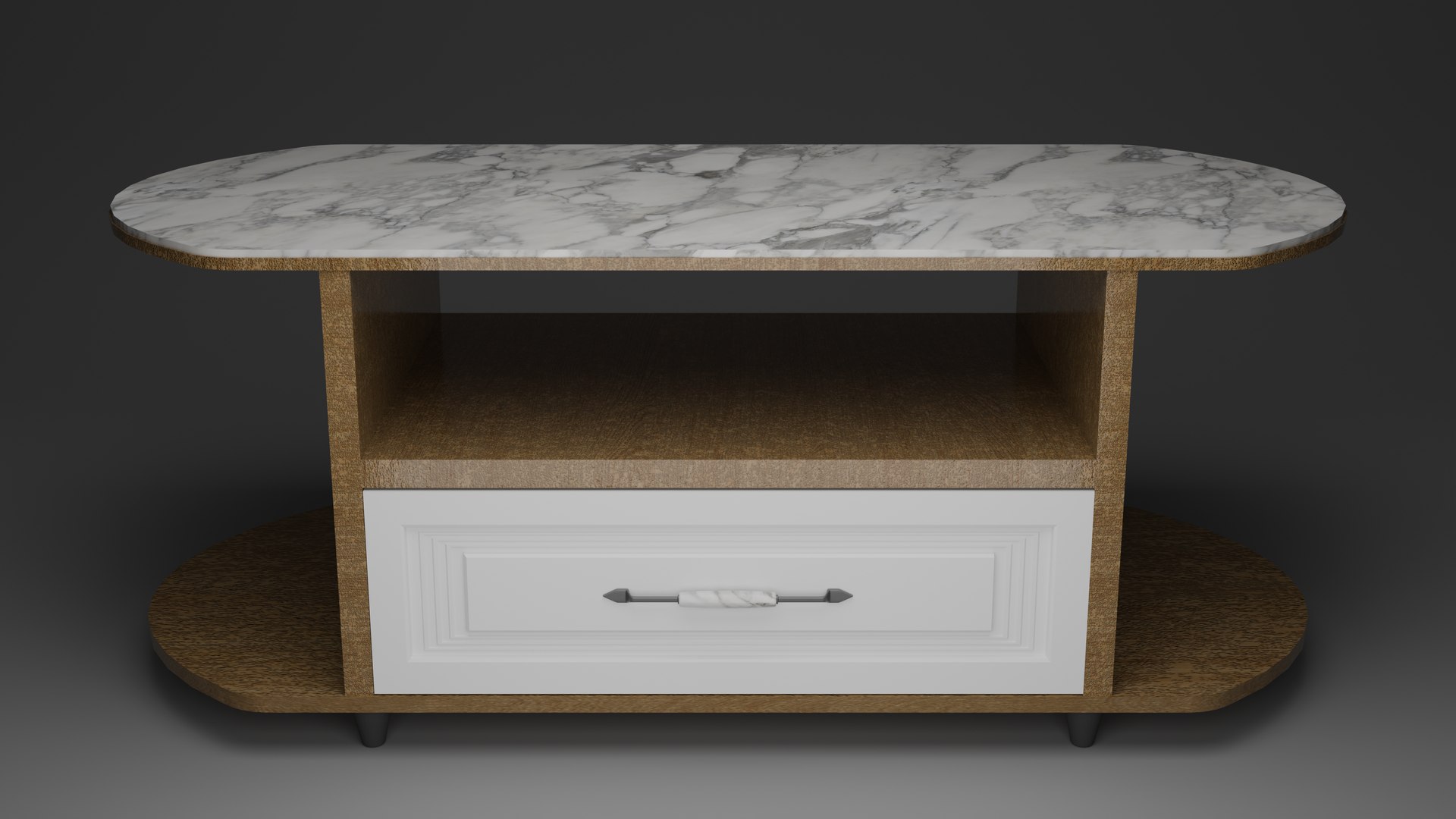 3D Modern Table Model - TurboSquid 2200292