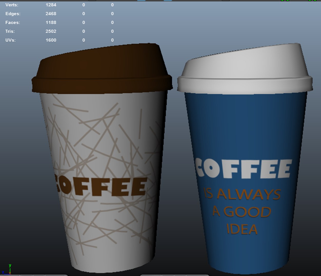 3d Coffee Cup Model