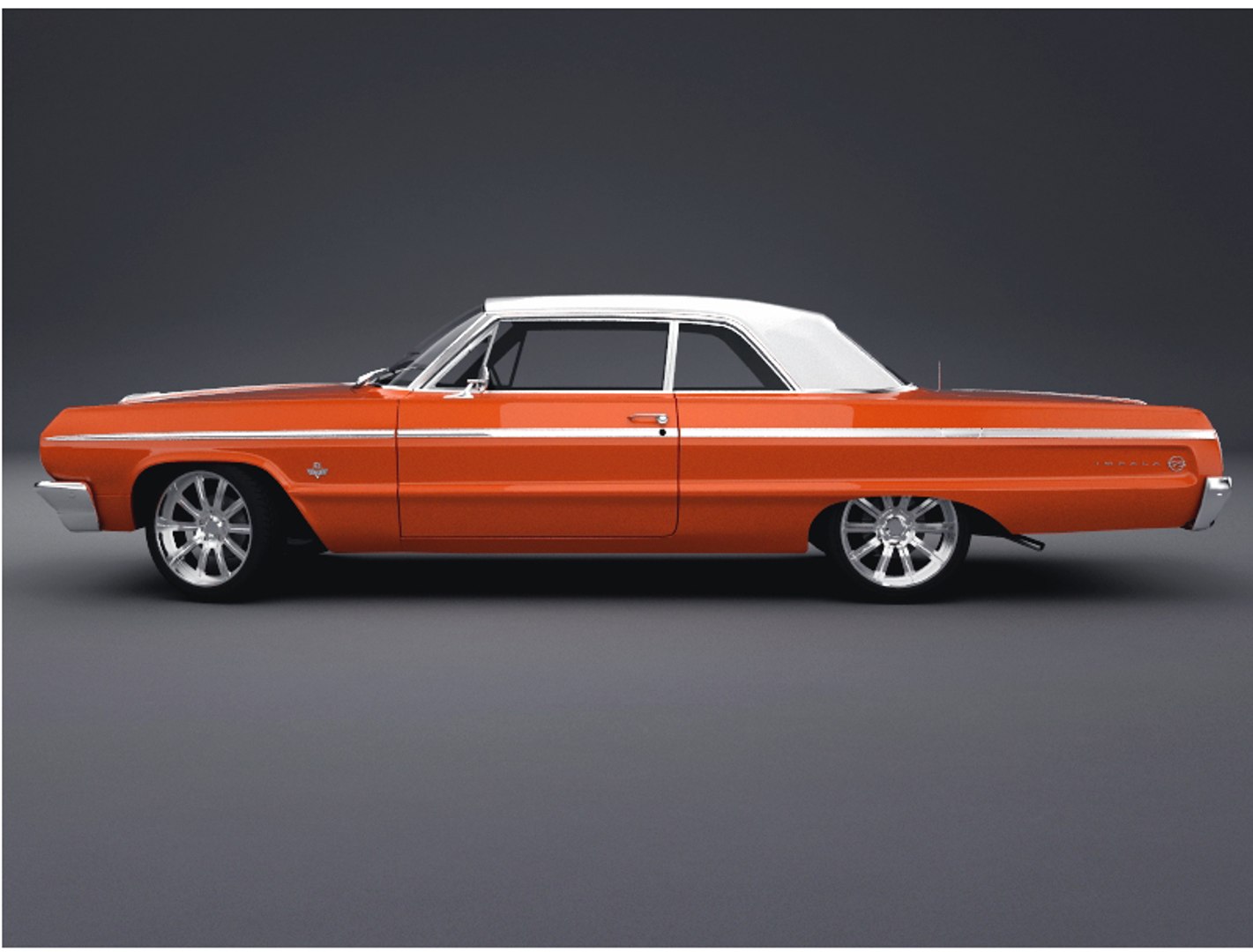 3ds chevrolet impala coupe 1964