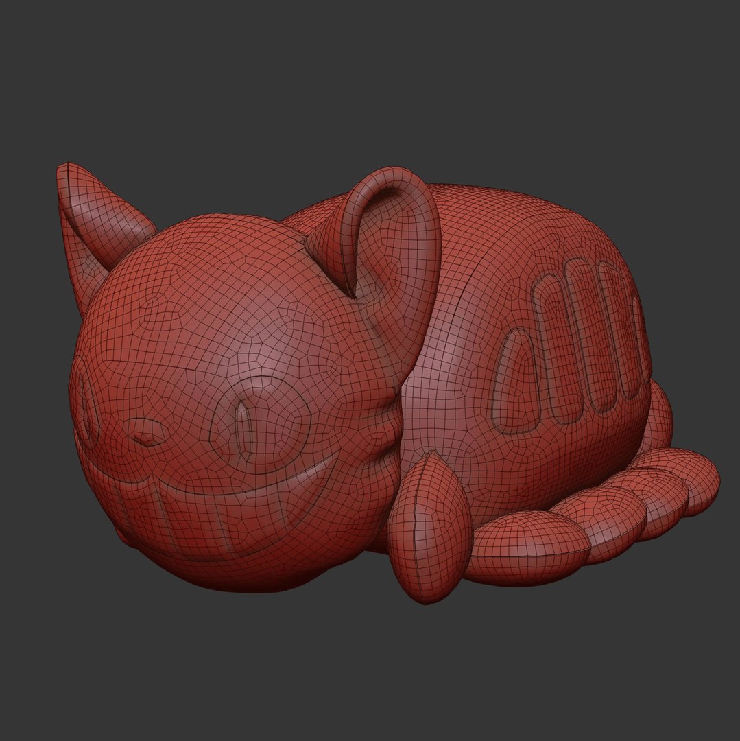 3D Kids Catbus Toy Model - TurboSquid 1752855