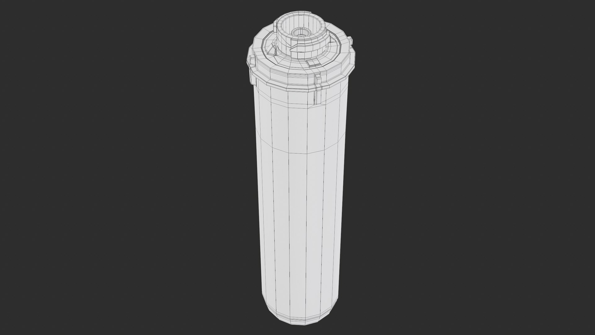Universal Carbon Water Filter PBR 3D - TurboSquid 1801021