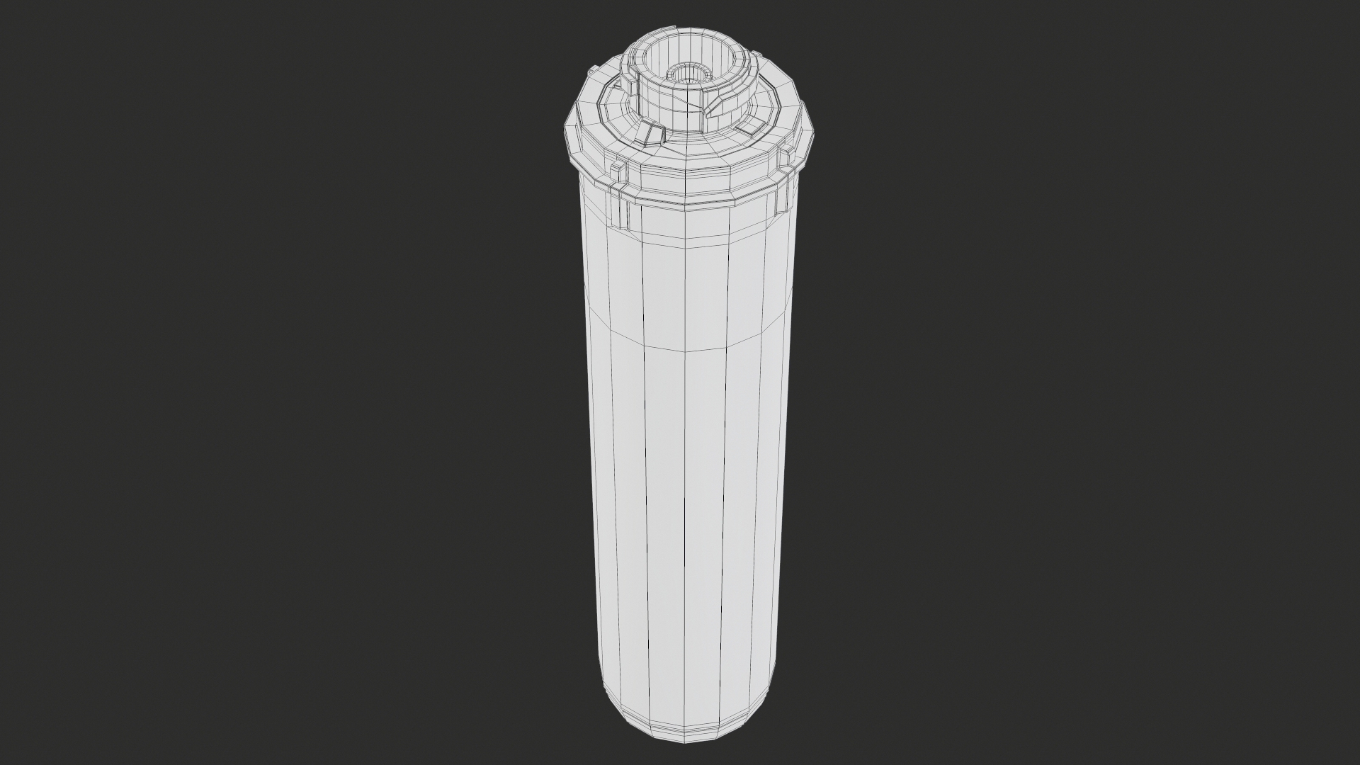 Universal Carbon Water Filter PBR 3D - TurboSquid 1801021