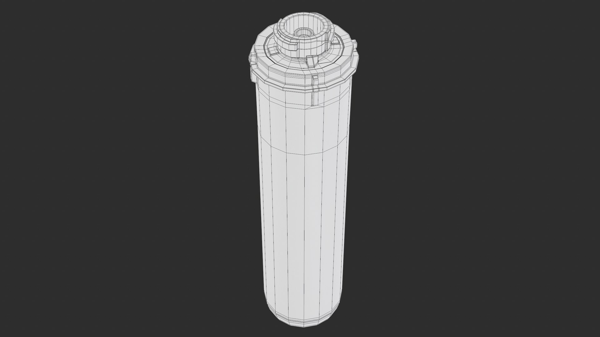 Universal Carbon Water Filter PBR 3D - TurboSquid 1801021