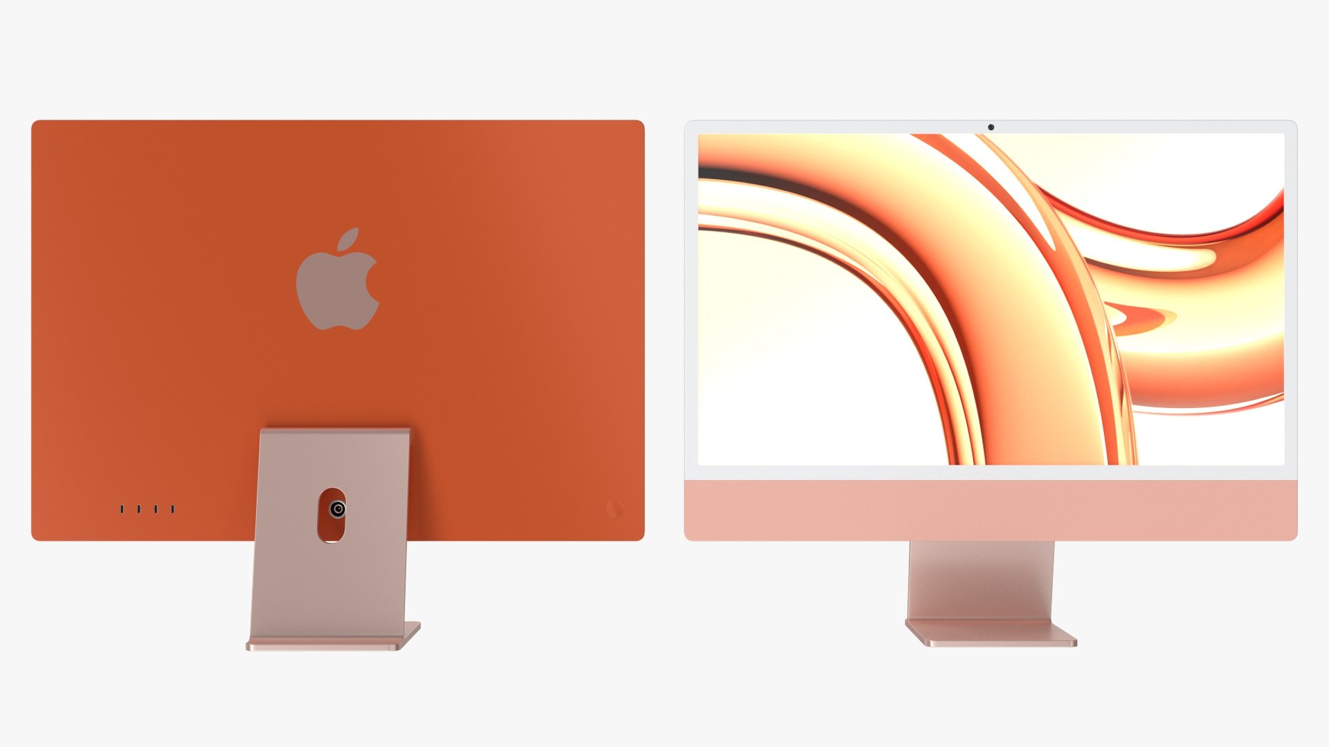 Apple IMac 2023 Orange 3D Model - TurboSquid 2151965