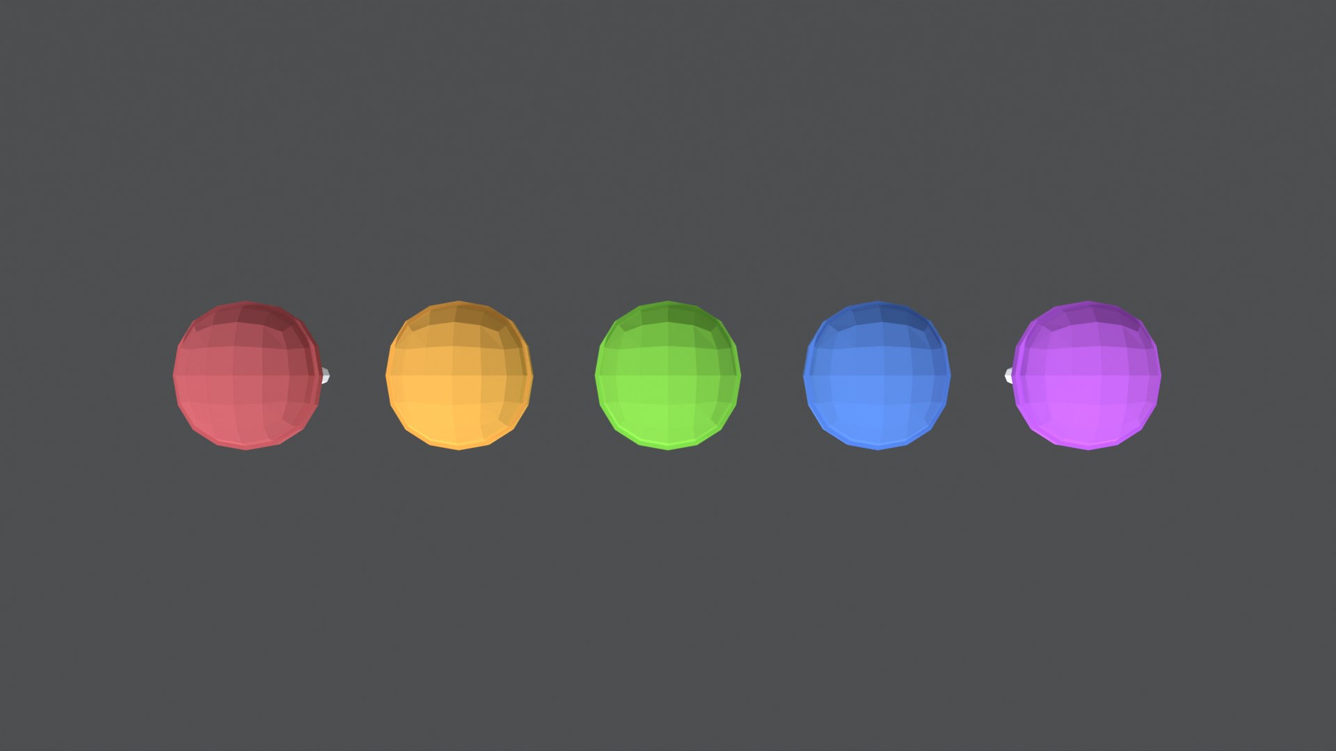 Low Poly Cartoon Lollipops Model - TurboSquid 1845343