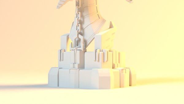 3d model league legends tower