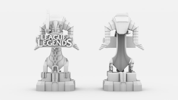 3d model league legends tower