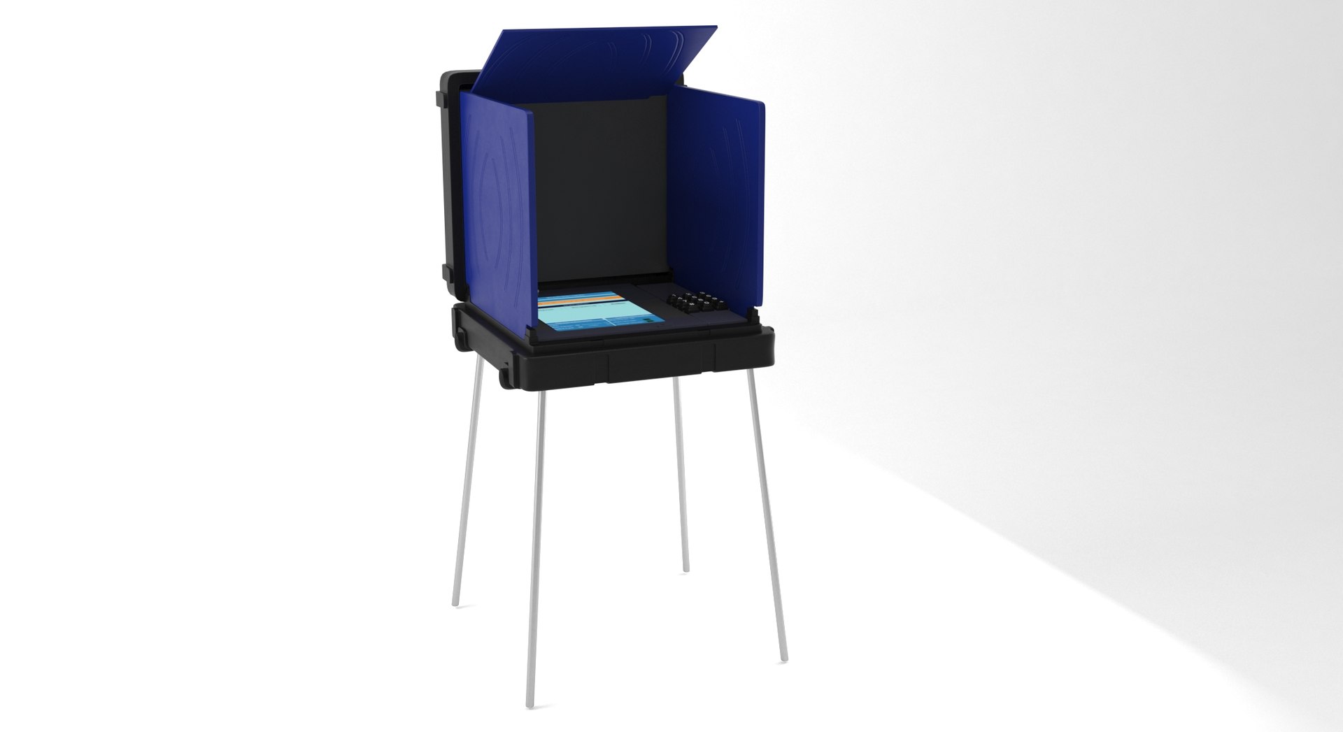 3D Model Voting Machine - TurboSquid 1599184