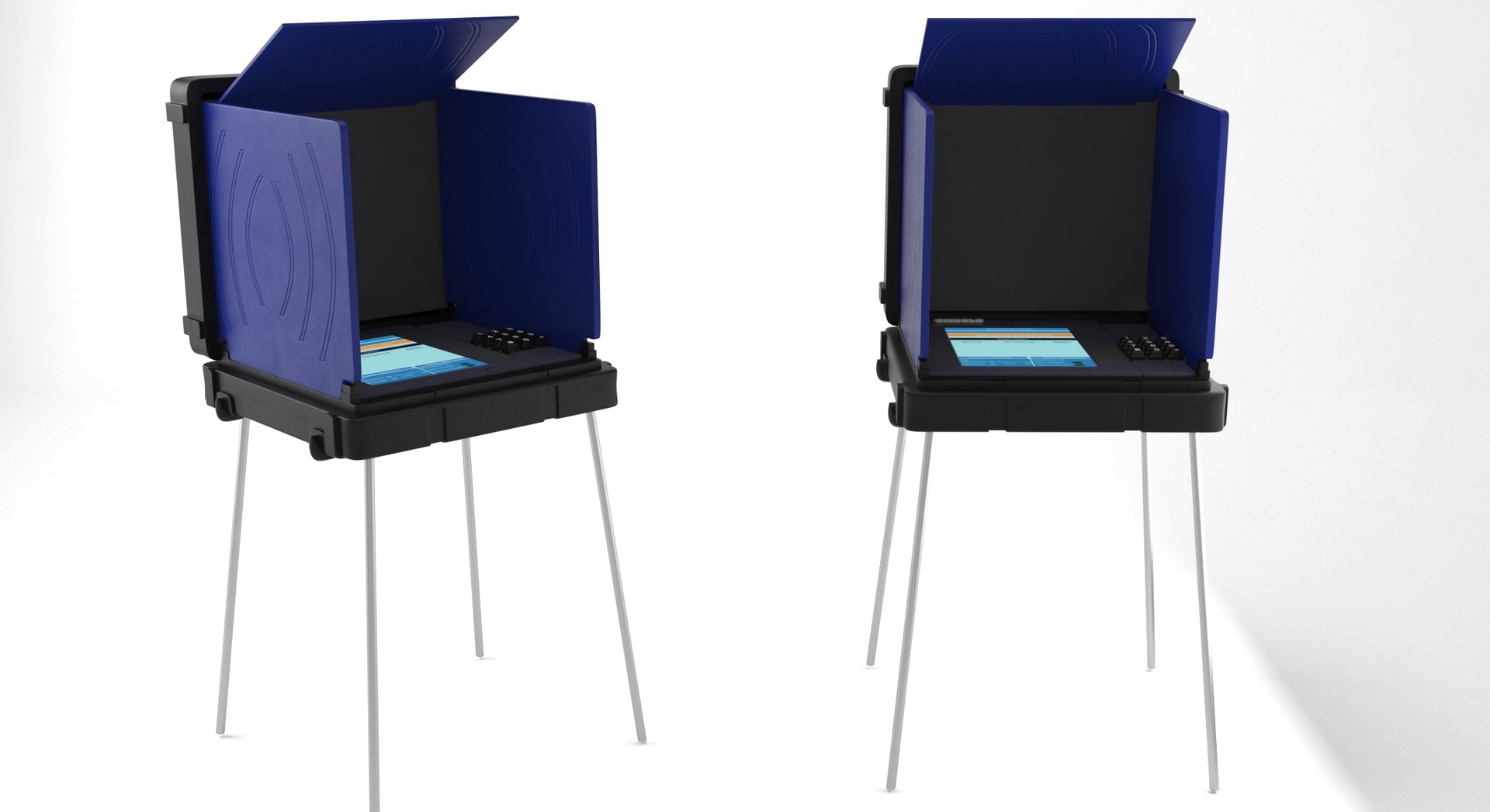 3D Model Voting Machine - TurboSquid 1599184