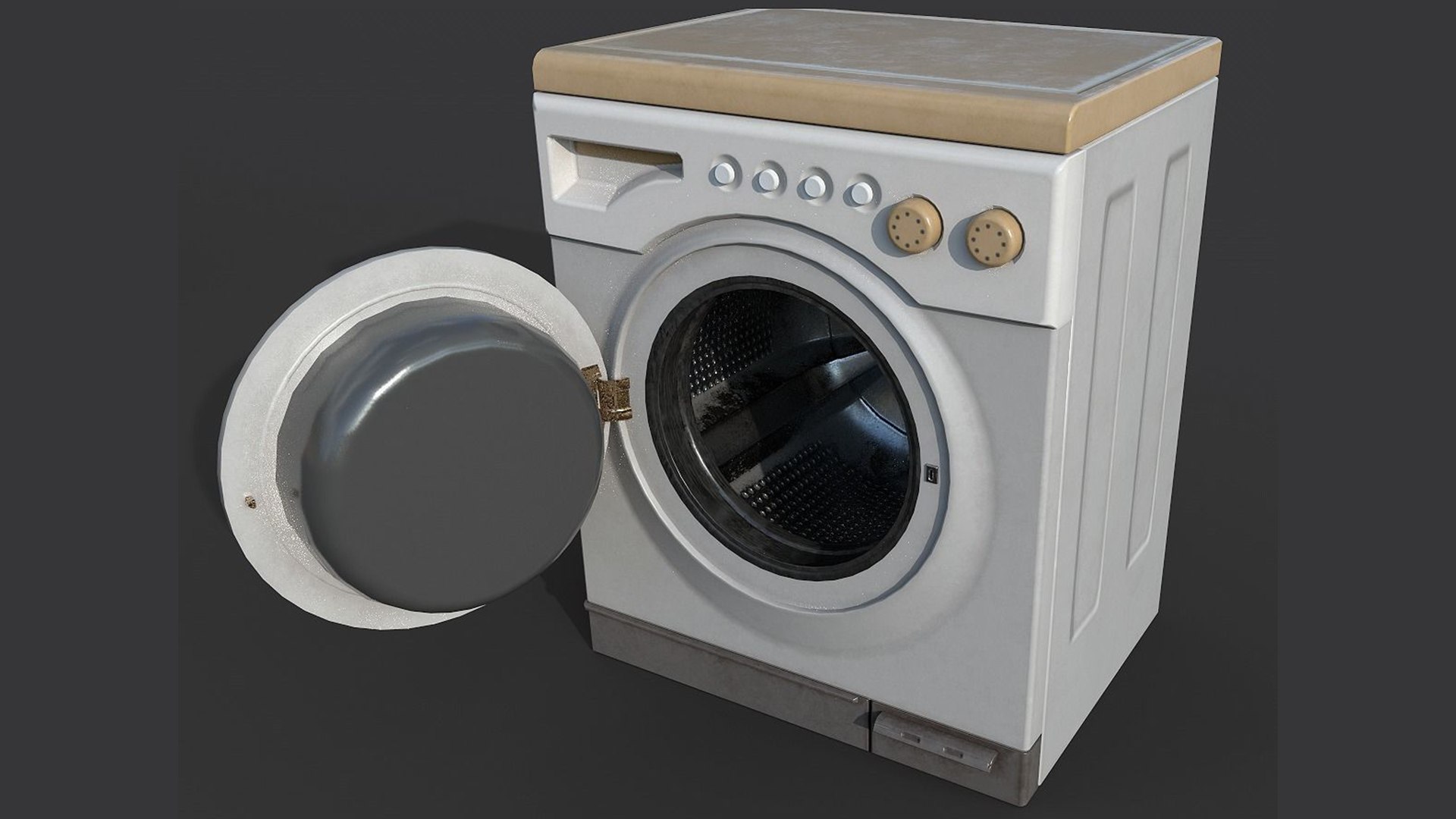 Washer 3D Model - TurboSquid 1787369