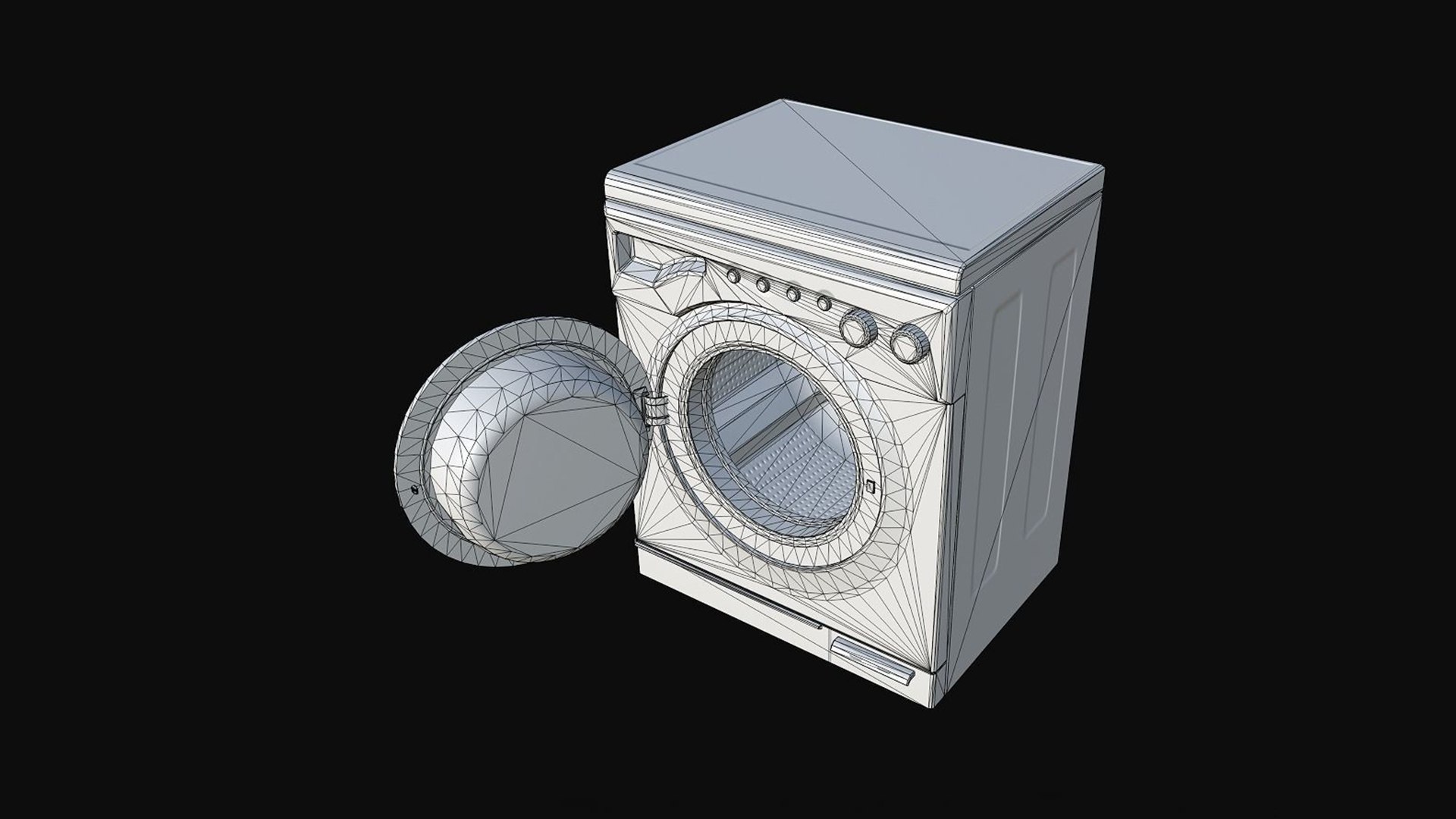 Washer 3D Model - TurboSquid 1787369