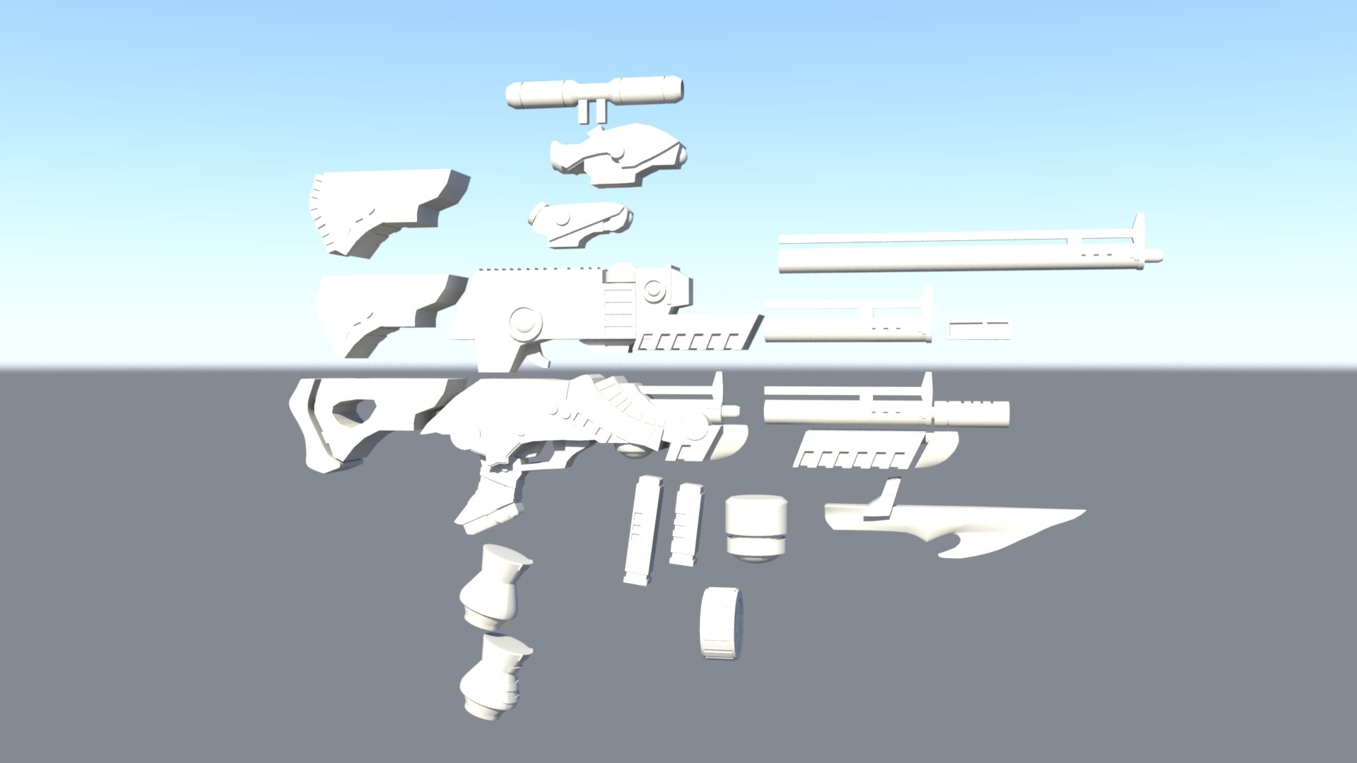 3D Modular Kit - TurboSquid 1178276