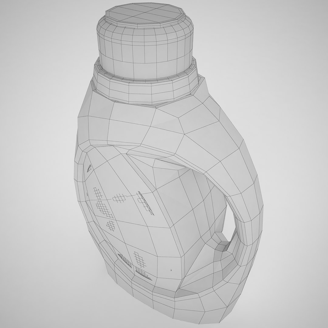 Tide Bottle 3d 3ds
