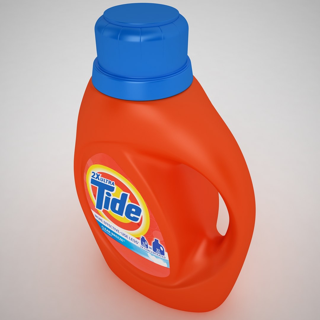 Tide Bottle 3d 3ds