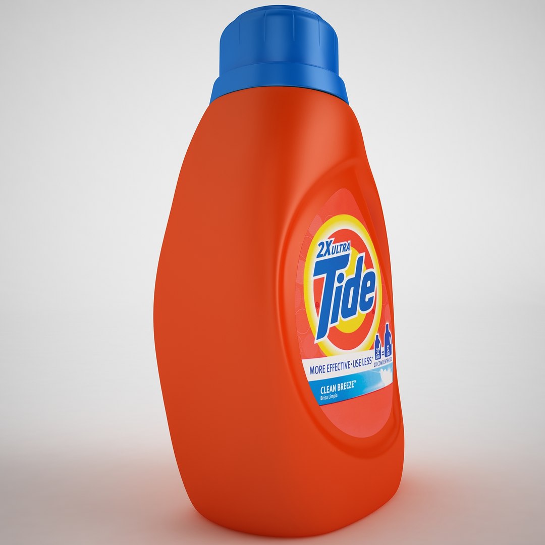Tide Bottle 3d 3ds