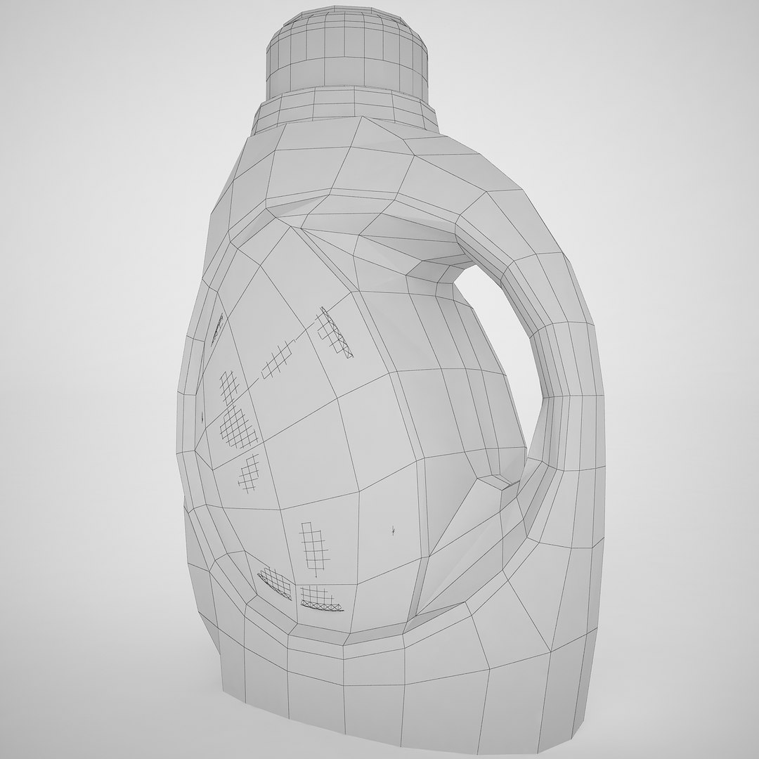 Tide Bottle 3d 3ds