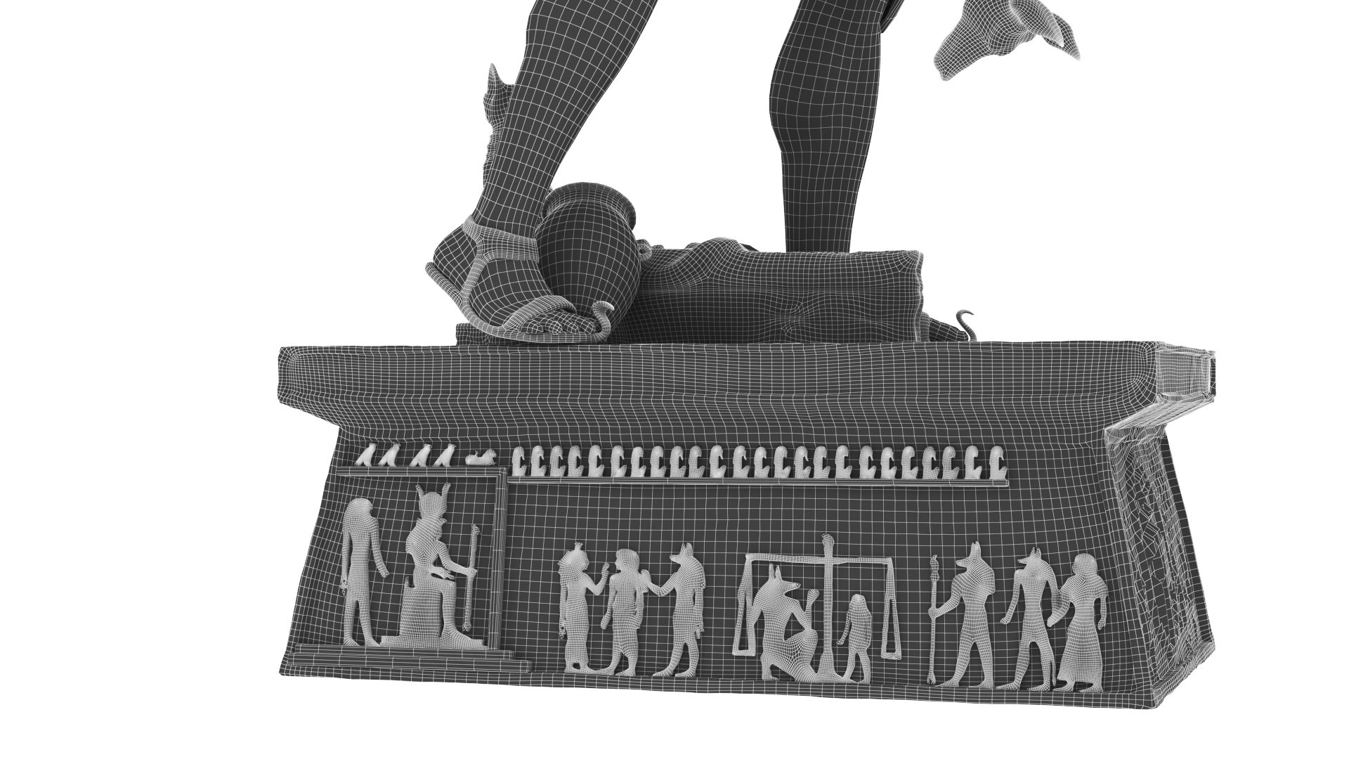 Anubis Statue 3D - TurboSquid 2273865